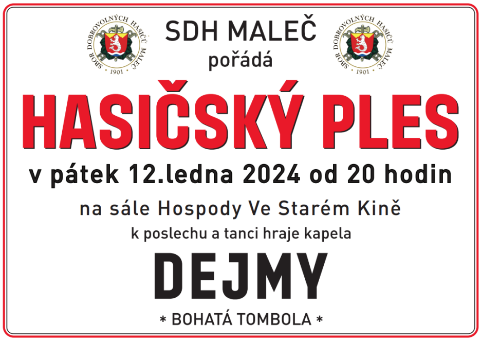 SDH Maleč - AKTUALITY